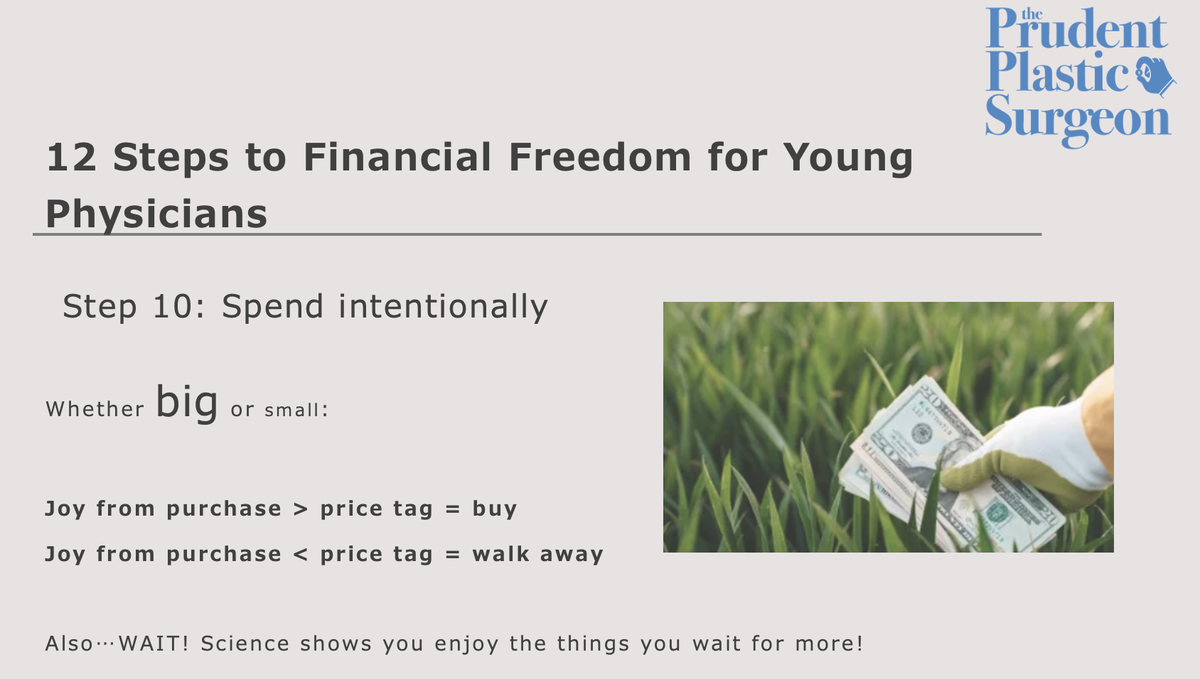 An Updated Formula to Practice Intentional Spending for Doctors » The ...